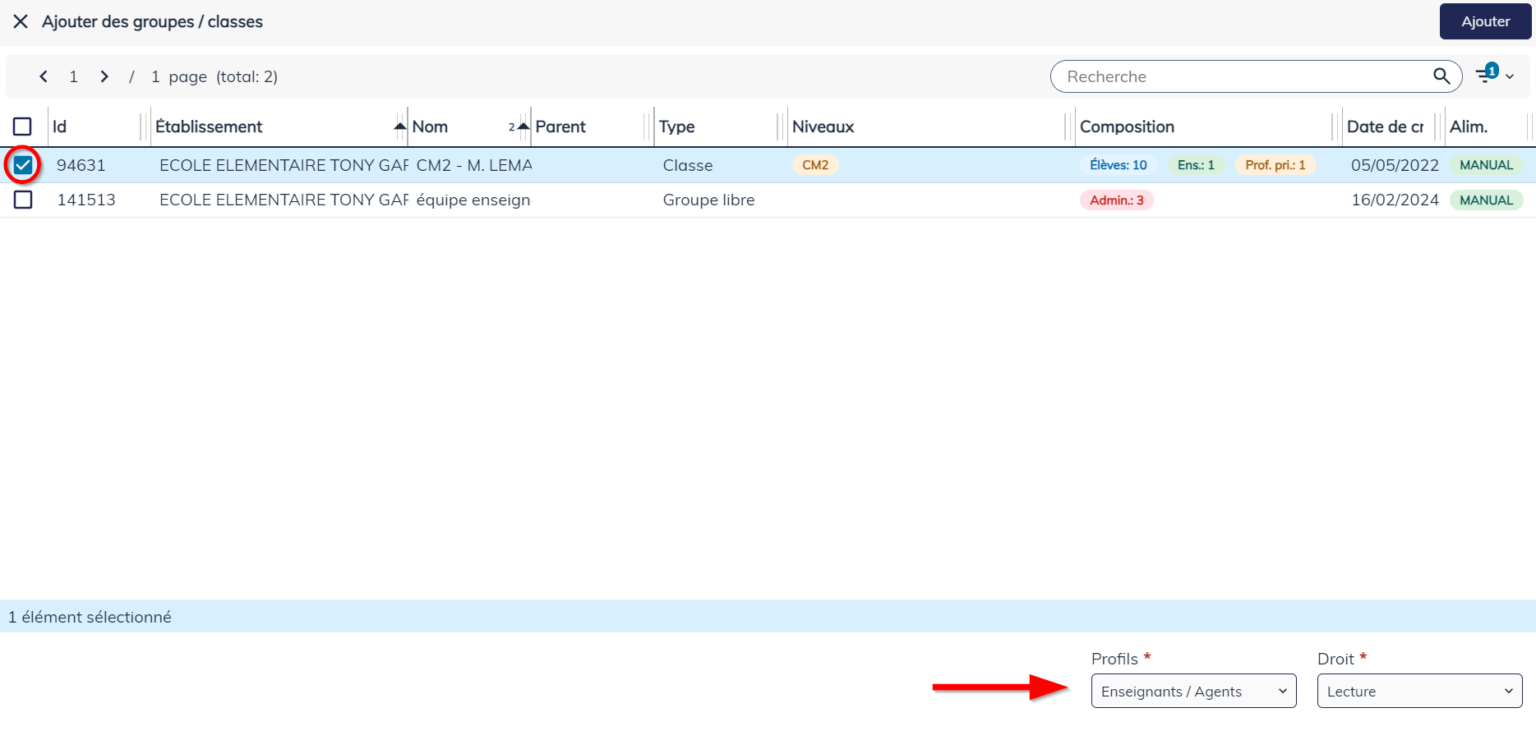 Espace documents – partager un fichier ou un dossier – Blog laclasse.com