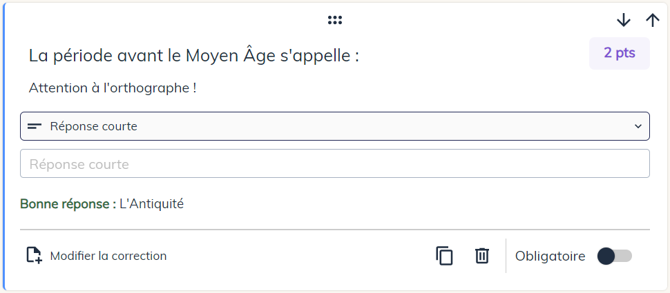 Créer un devoir noté et corrigé – Blog laclasse.com Créer un devoir noté et corrigé – Blog laclasse.com